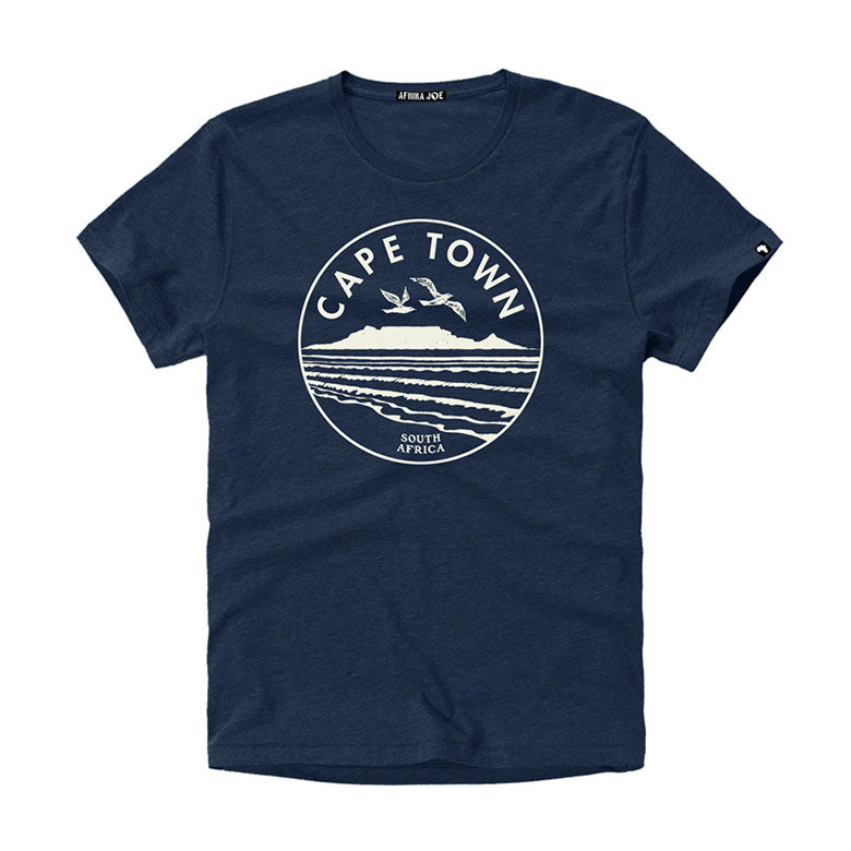 Table Mountain printed Cotton T-shirt – AfrikaJoe