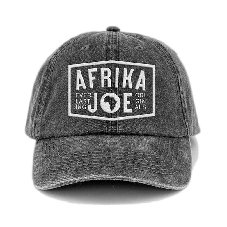 Washed 6 Panel Afrika Joe Cap – AfrikaJoe